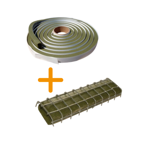 Pack joint hydrogonflant Bentorub : 30m de joint + 30 grilles de ...